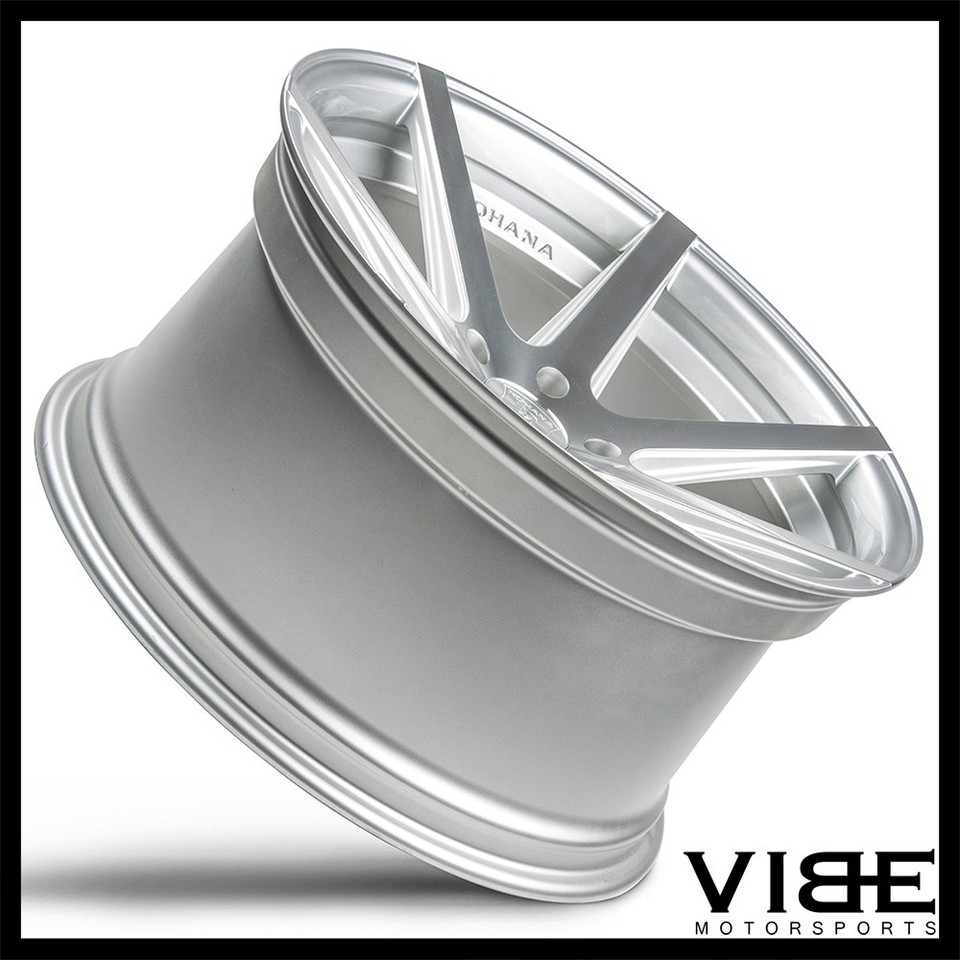 20" ROHANA RC7 SILVER CONCAVE WHEELS RIMS FITS MERCEDES W215 CL500 CL55 ...