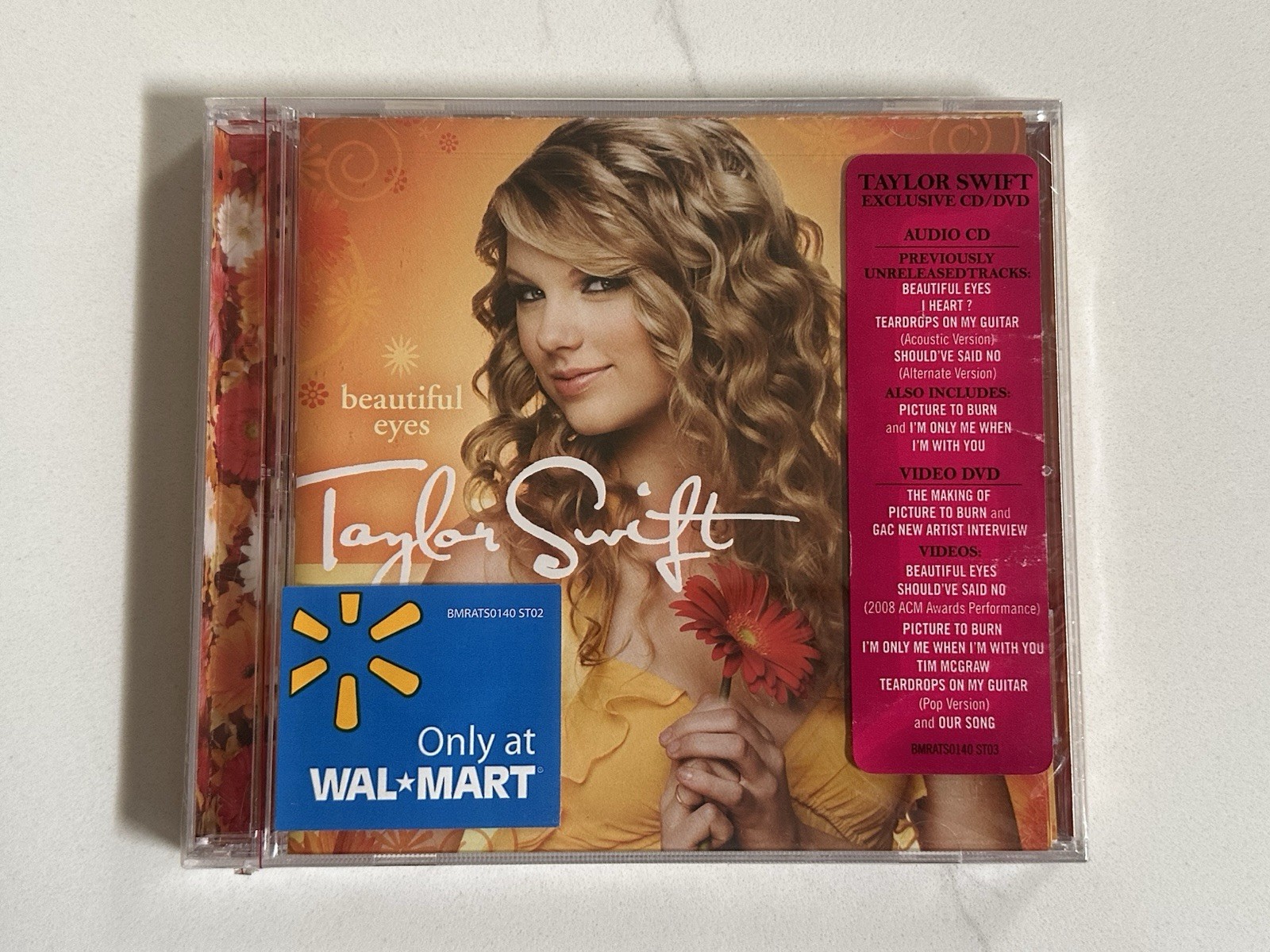 Beautiful Eyes [EP] by Taylor Swift (CD, Jul-2008, 2 Discs, Big Machine ...