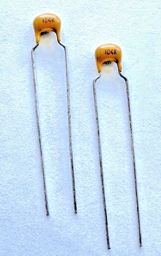 25X - .1uF @ 50V (X7R) - (CENTRALAB) DECOUPLING/BYPASS/FILTERING MLCC ...
