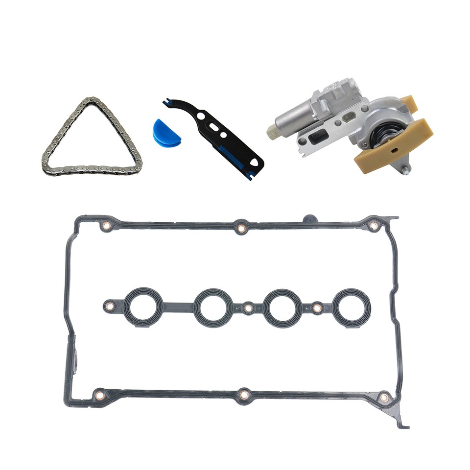 Timing Chain + Tensioner + Gasket Kit For Audi VW 1.8 T A4 TT Jetta ...