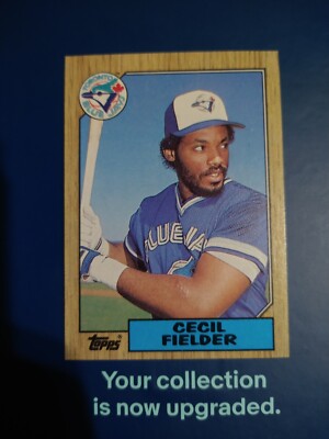 1987 Topps #178 Cecil Fielder Toronto Blue Jays Baseball Card | eBay