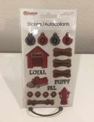 Sandylion Sticker Designs Scrapbook "Pet" Stickers | eBay
