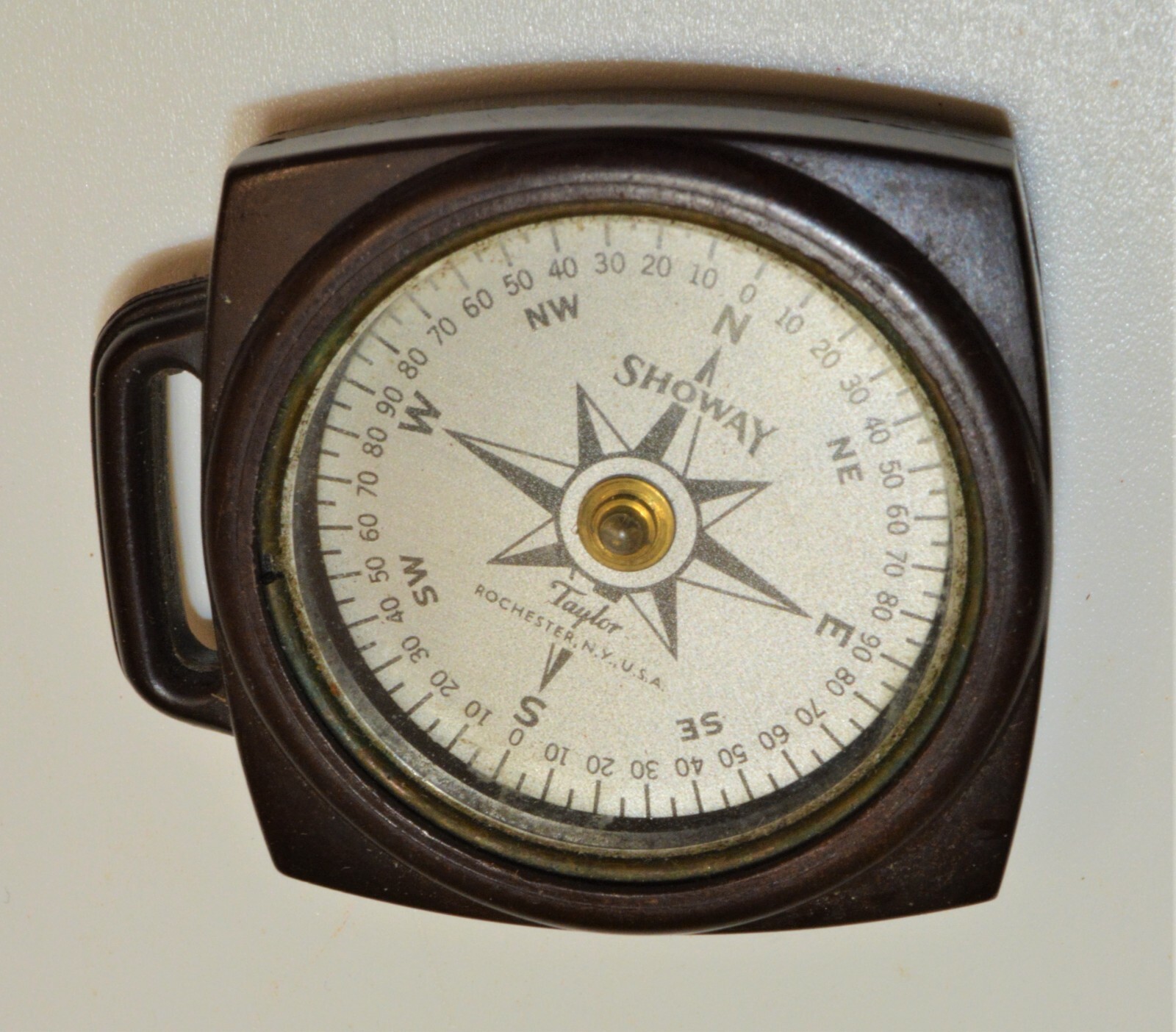 VTG or Antique Taylor Showay compass in Bakelite case Made USA | eBay