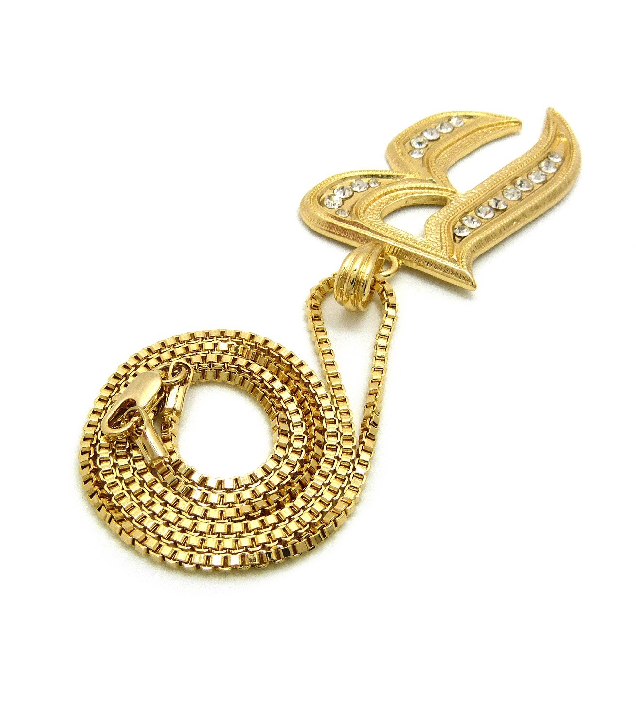 NEW 'R' RUFF RYDERS PENDANT & 24" VARIOUS CHAINS HIP HOP NECKLACES ...