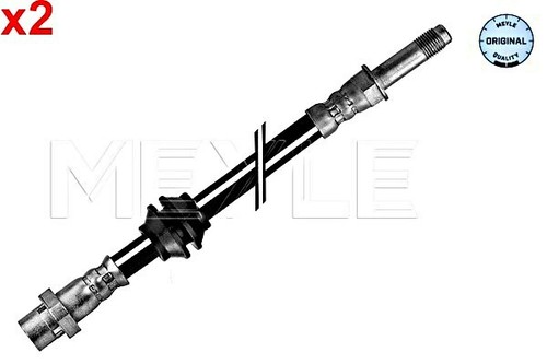 MEYLE x2 Brake Hose For BMW E46 Z4 E86 E85 97-09 34326766966 | eBay