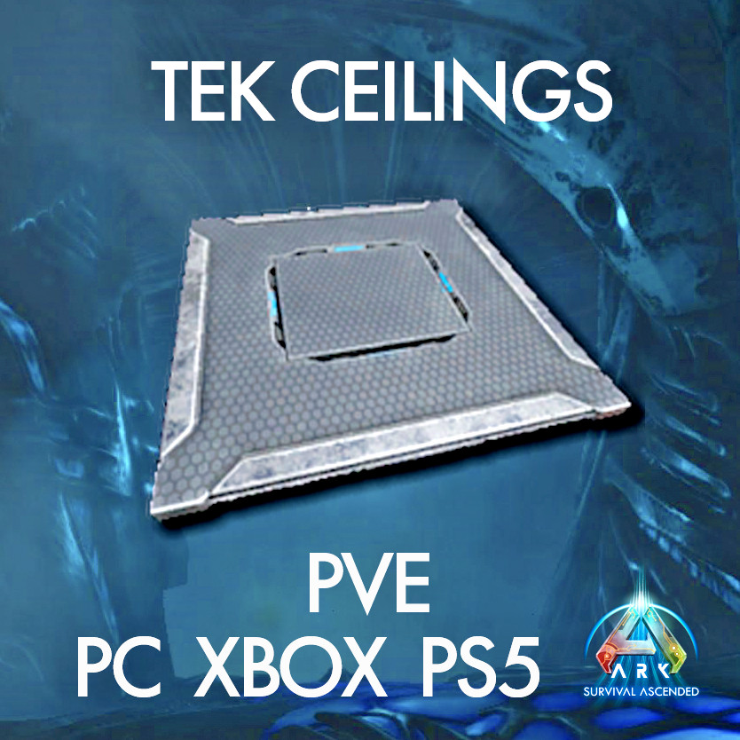 Ark Survival Ascended PvE Tek Ceiling x100 | Tek Ceilings x1000 – สถานี ...
