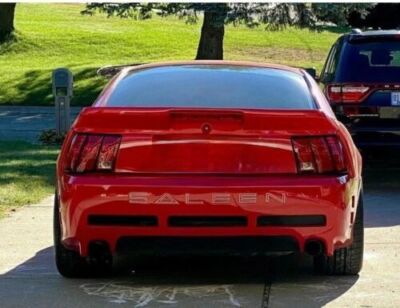 Rear decal Bumper Letters for Saleen Mustang "Outlines" 1999-2004 | eBay