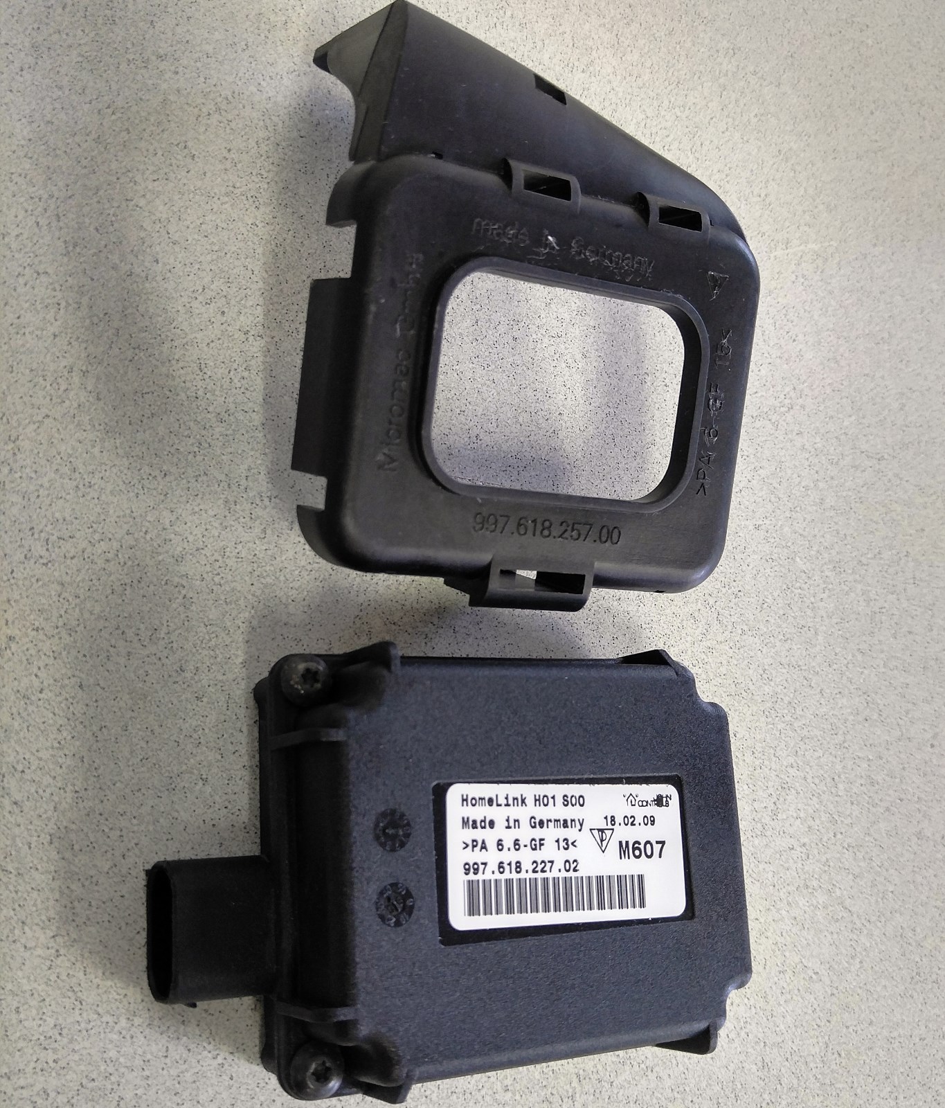 USED GENUINE PORSCHE 911 997 CARRERA GT3 BOXSTER CAYMAN HOME LINK ...