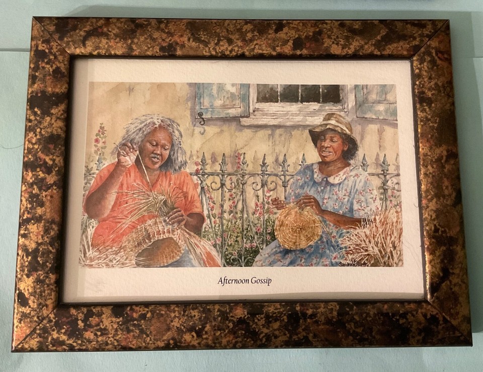 Sandra W. Roper Sweet Grass Market Weavers & Afternoon Gossip Giclee ...