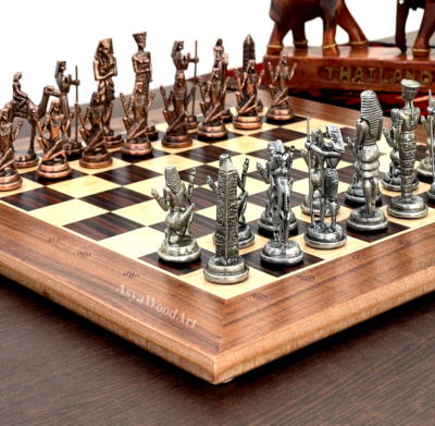 Fancy Chess Board With Pieces