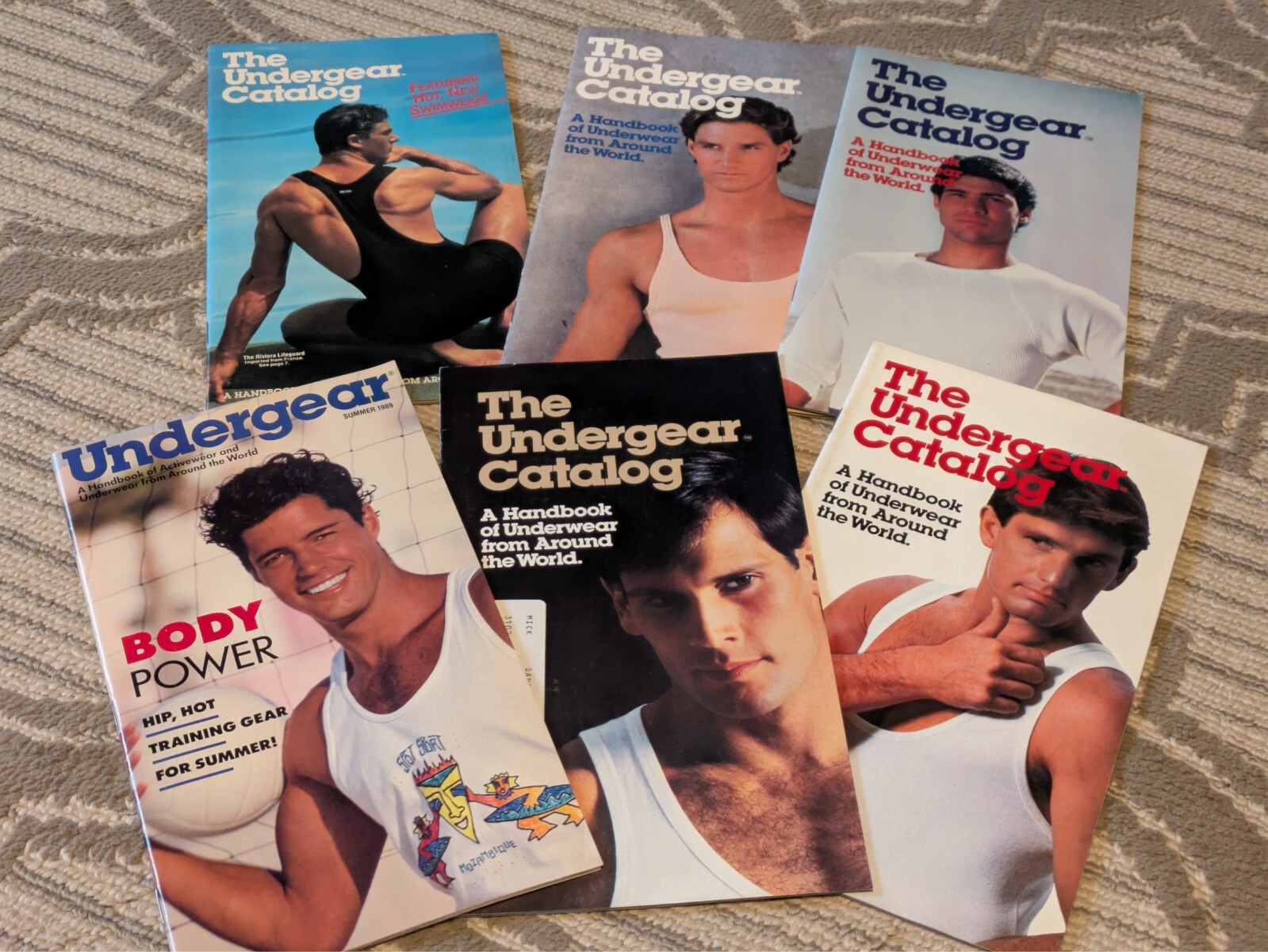 Vintage "Undergear" Mens Underwear Catalogue: Collection of SIX! | eBay