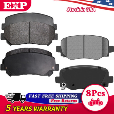 Disc Brake Pads For 15-17 Chrysler 200 14-20 Cherokee BRF Ceramic FRONT ...