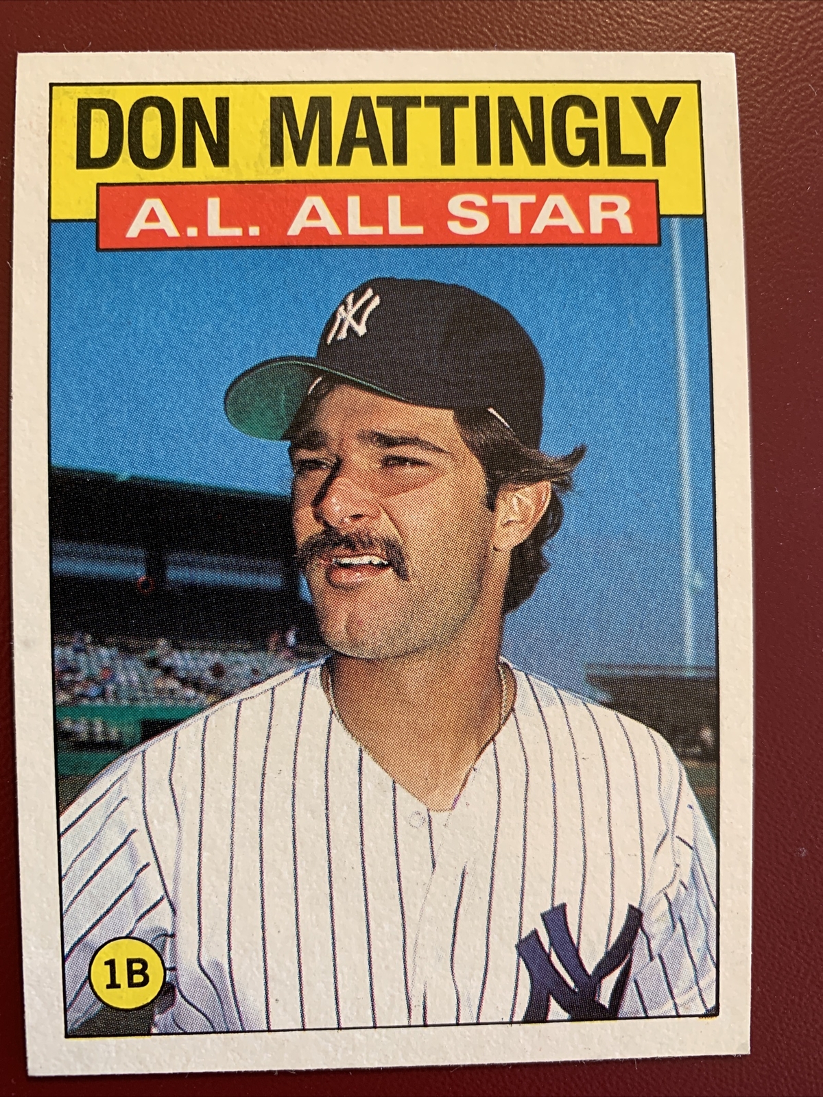 1986 Topps Baseball All Star Don Mattingly Card 712 | eBay