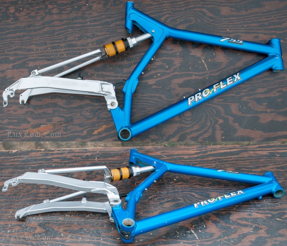 Vintage 1995 Pro-Flex 755 Mountain Bike FRAME Old School Suspension MTB ...