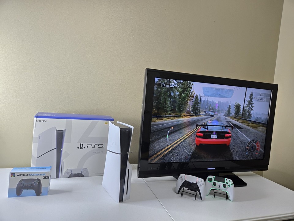 Sony PlayStation 5 Slim PS5 DISC CFI-2015 1TB Console Bundle+Games OPEN ...