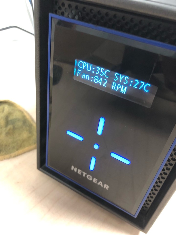 NETGEAR ADVANCED NETWORK STORAGE RN42200 2BAY W/8TB TOTAL & AC-ADAPTER ...