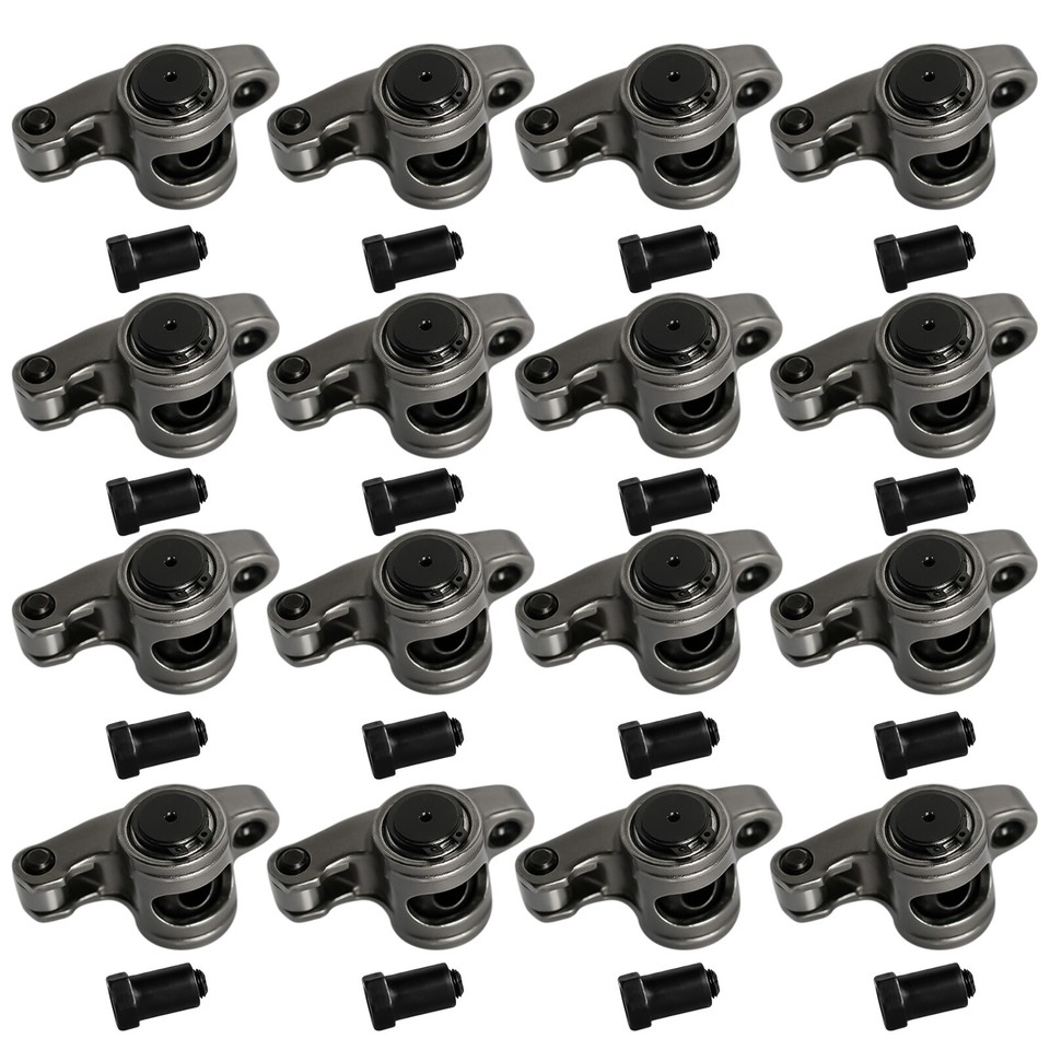 For Chevy SBC 350 Self-Aligning Stainless Steel Roller Rocker Arm 1 ...
