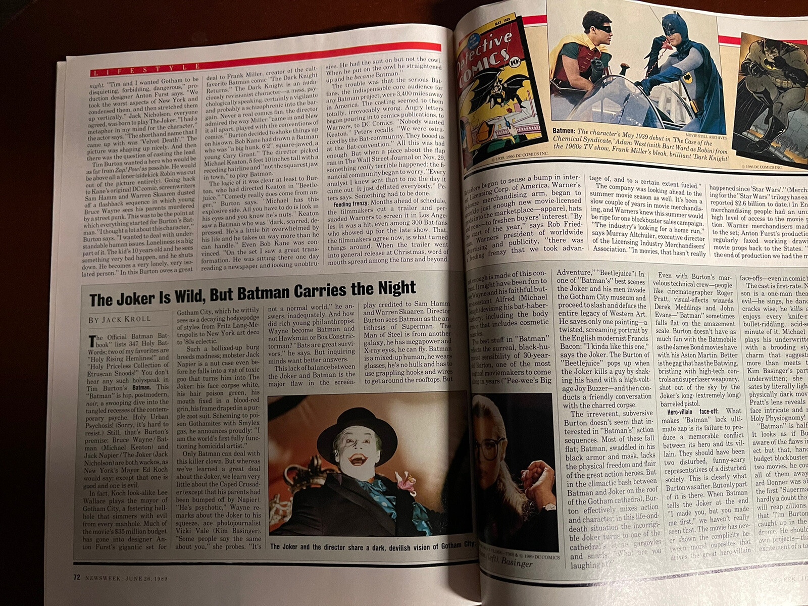 1989 TIME & NEWSWEEK MAGAZINE Batman Michael Keaton LOT | eBay UK