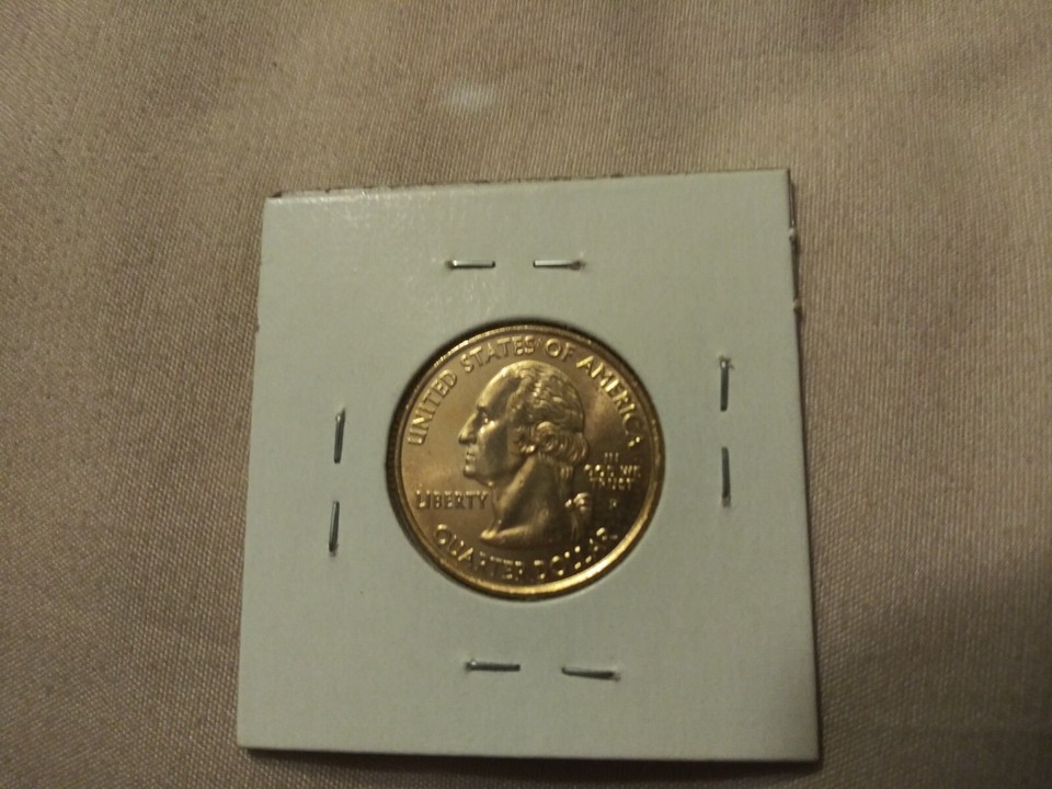 ILLINOIS STATE QUARTER GOLD LAYERED-2003P-- BU FREE SHIP | eBay
