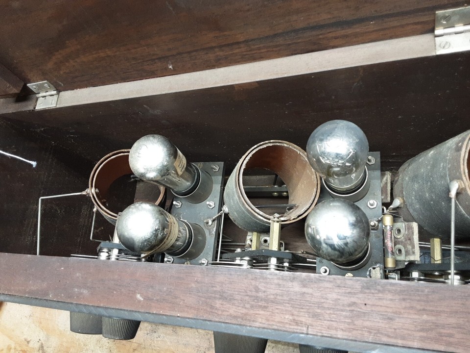 Antique 1920's Garod Neutrodyne RAF 4 Tube Radio Low Early Serial No ...