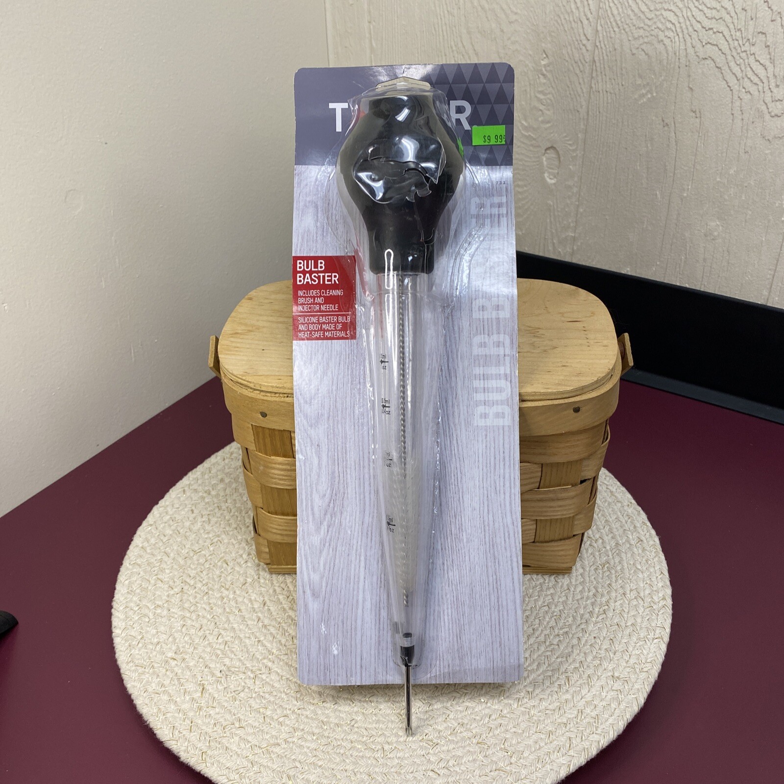 1 pc Bulb Baster Silicone Turkey Baster Heat Safe Includes Cleaning ...