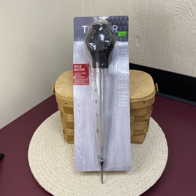 1 pc Bulb Baster Silicone Turkey Baster Heat Safe Includes Cleaning ...