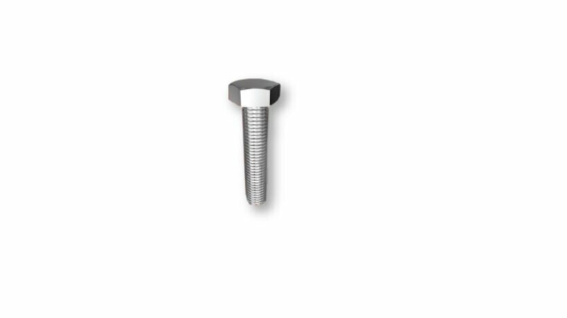 1/2 x 1 1/2" BSW Hex Set Screw, Zinc Plated G2 - Box of 100 | eBay