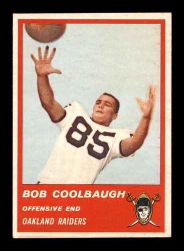 1963 Fleer #60 Bob Coolbaugh EXMT/EXMT+ X3247515 | eBay