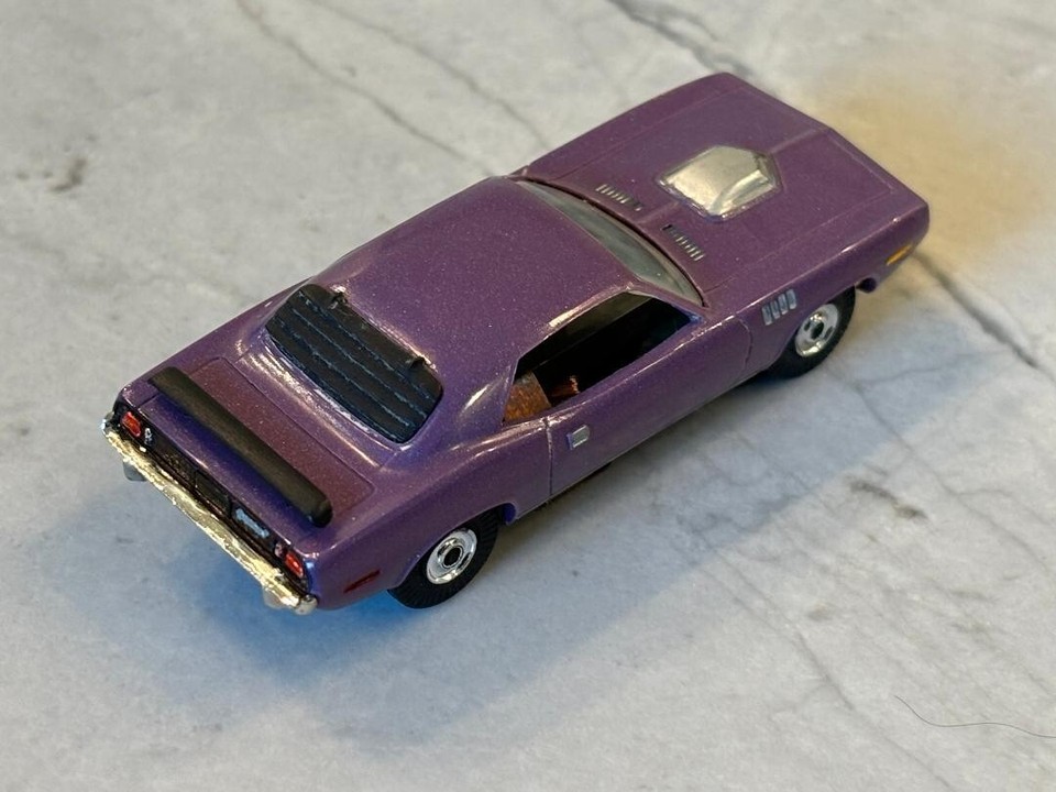 HO Detroit - 71 HEMI 'cuda - IN VIOLET (FC7) - Aurora TYCO Matchbox Hot ...