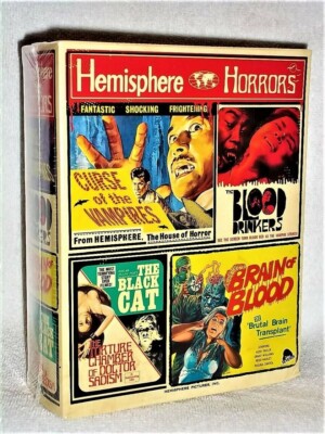 Hemisphere Box Of Horror (Blu-ray, 2018, 4-Disc Set) NEW phillipine ...