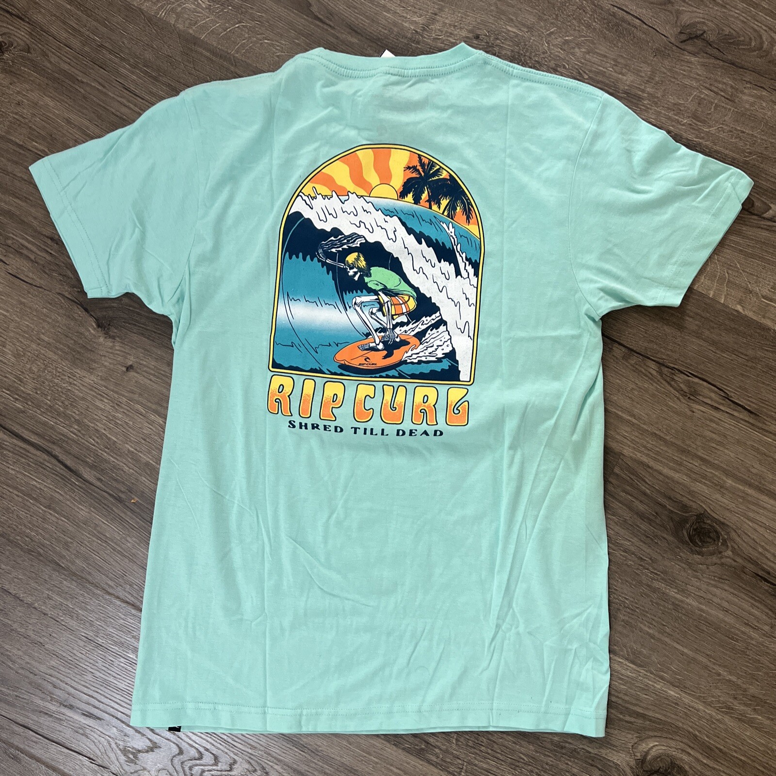 Rip Curl Men's Short Sleeve Graphic Tees Surfing 2 colors designs B4HP | eBay