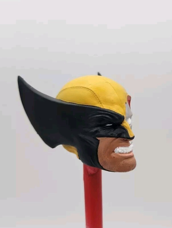 Marvel Legends Custom Battle Damaged Wolverine Head 1/12 Scale Painted ...