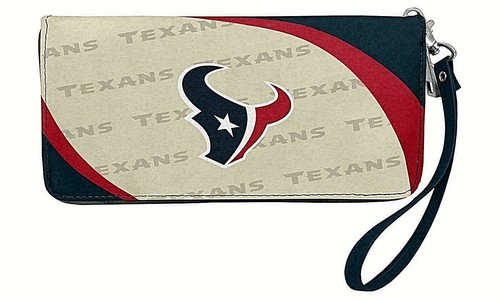 Houston Texans NFL Curve Zip Organizer Ladies Wallet | eBay