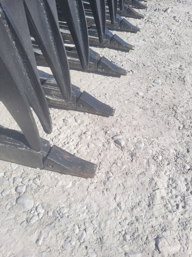 84'' Root Rake Clam Grapple with Skid Steer Quick Connect | eBay