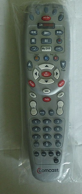 COMCAST On Demand Custom DVR 3 Device Universal REMOTE CONTROL, New | eBay
