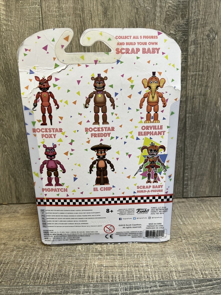 El Chip Action Figure: Five Nights At Freddys Fazbears Pizza | eBay