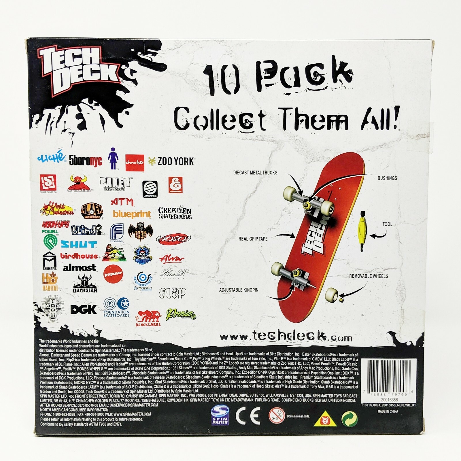 Tech Deck Darkstar Skateboards 10 pack Target Exclusive finger boards