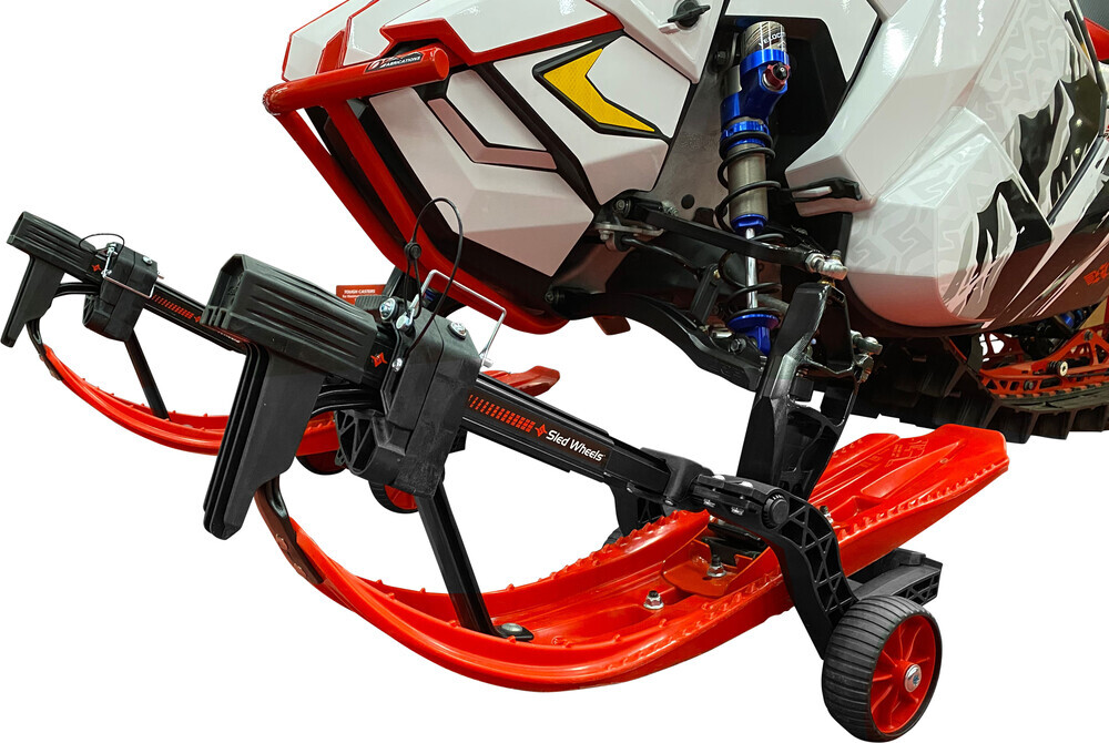 Caliber Sled Wheels 13585 Universal Snowmobile Transport Kit (Pair) | eBay