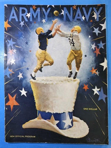 1954 ARMY vs. NAVY Footbal Program and Ticket NICE | eBay UK