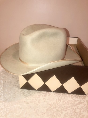 Vintage Men’s Stetson Open Road Fedora 4x Beaver Size 7 1/4 W Box -VG ...