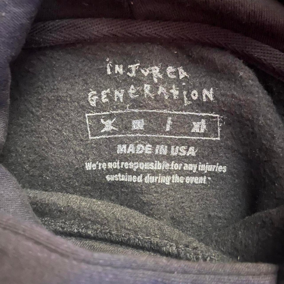 ASAP ROCKY Injured Generation Tour Hoodie Size Small Brand New | eBay