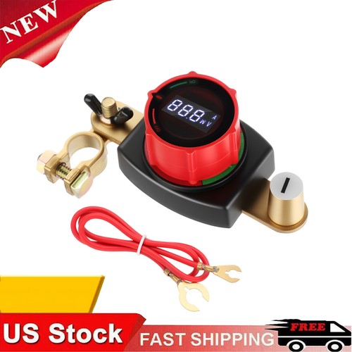 Top Post Battery Disconnect Switch 12-48V Marine Cut-Off Switch ...