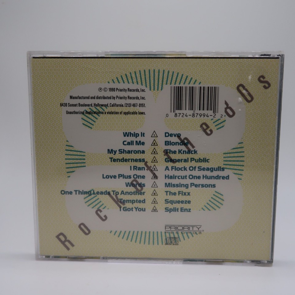 Various Artists - Rock of the 80's CD 1990 Priority Records Compilation ...
