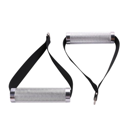 Replacement Exercise Resistance Bands Handle Grips with Metal D-Loop ...