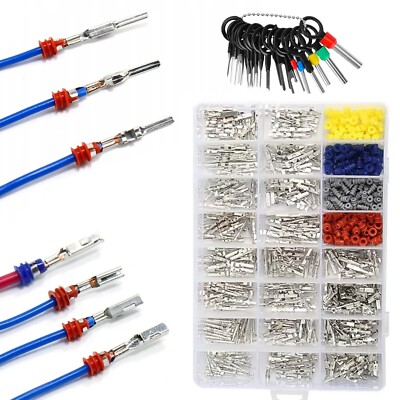 739Pcs Automotive Electrical Connector Pins Kit Terminal Removal Tool ...