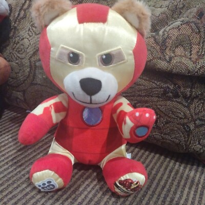 Build A Bear Marvel Avengers IRON MAN Plush | eBay
