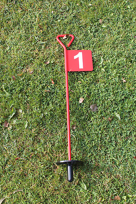Numbered Golf Practice Putting Green Flag | eBay UK