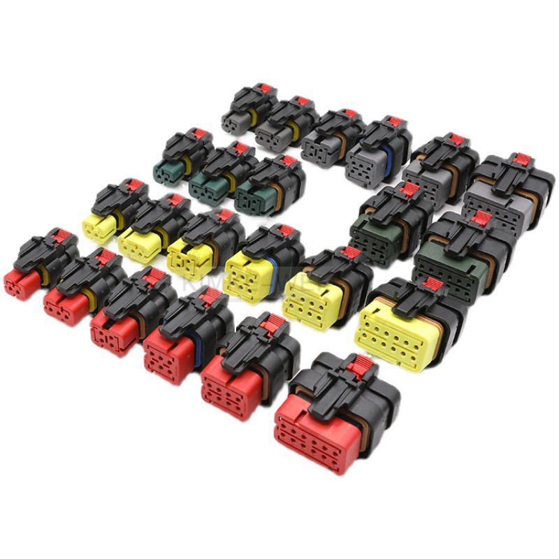 2-12 Pin TE Connectivity/Ampseal 16-Series Automotive Sensor Connector ...
