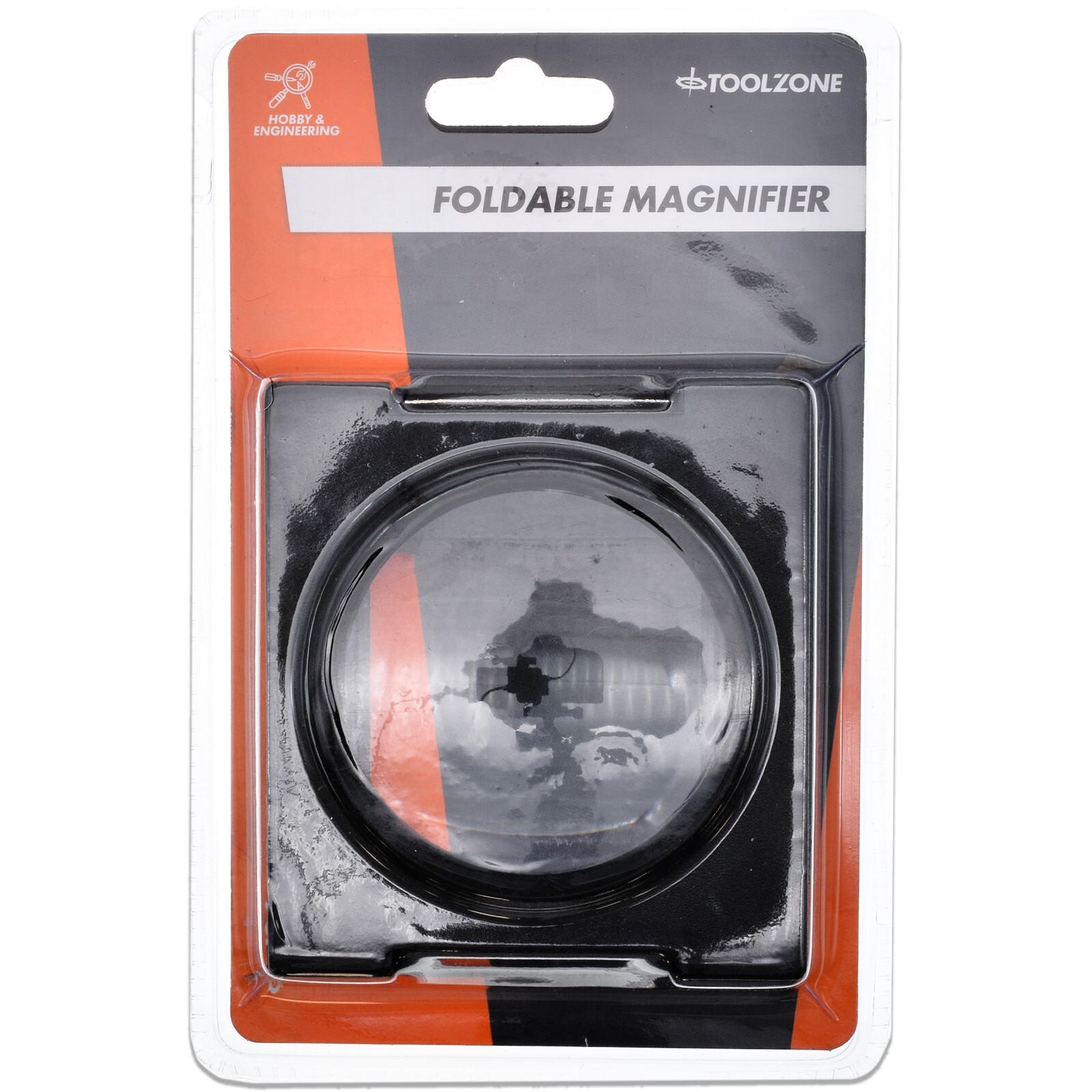 HANDS FREE FOLDABLE MAGNIFIER 65mm Lens Compact Magnifying Glass Map ...