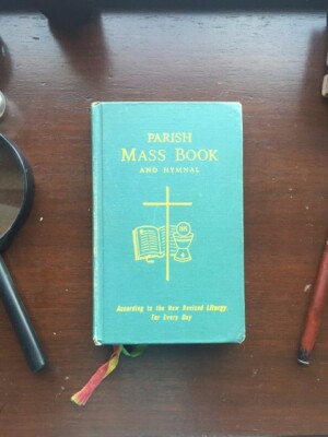Parish Mass Book and Hymnal - 1966 hardcover - Good/Acceptable. | eBay